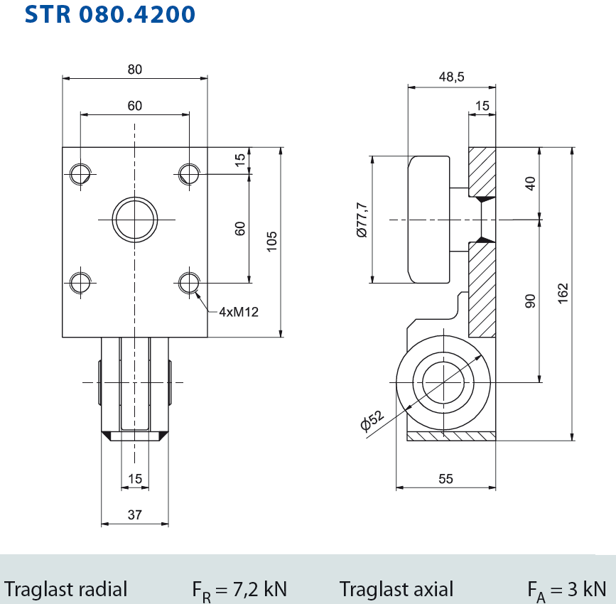 Tiger STR-.4200 RVS - Almotion B.V.